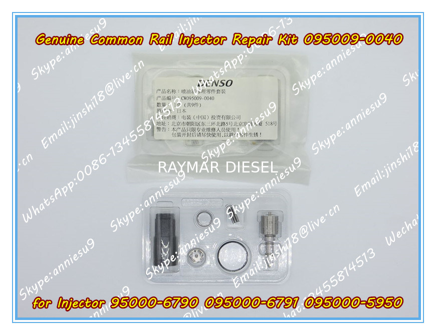 Denso Genuine Common Rail Injector Repair Kit 095009-0040 for 095000 ...