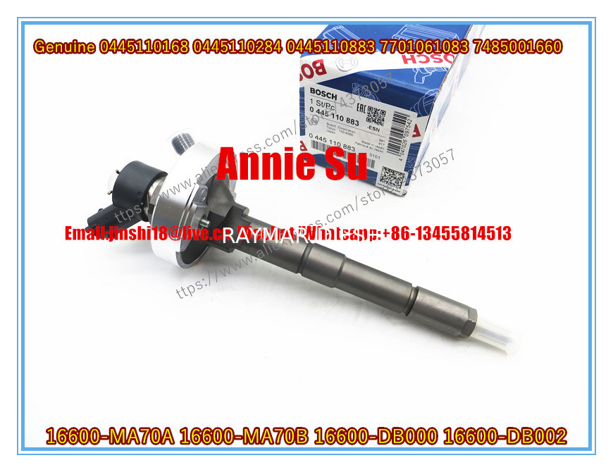 Bosch Genuine and New Common Rail Fuel Injector 0445110168, 0445110284 ...