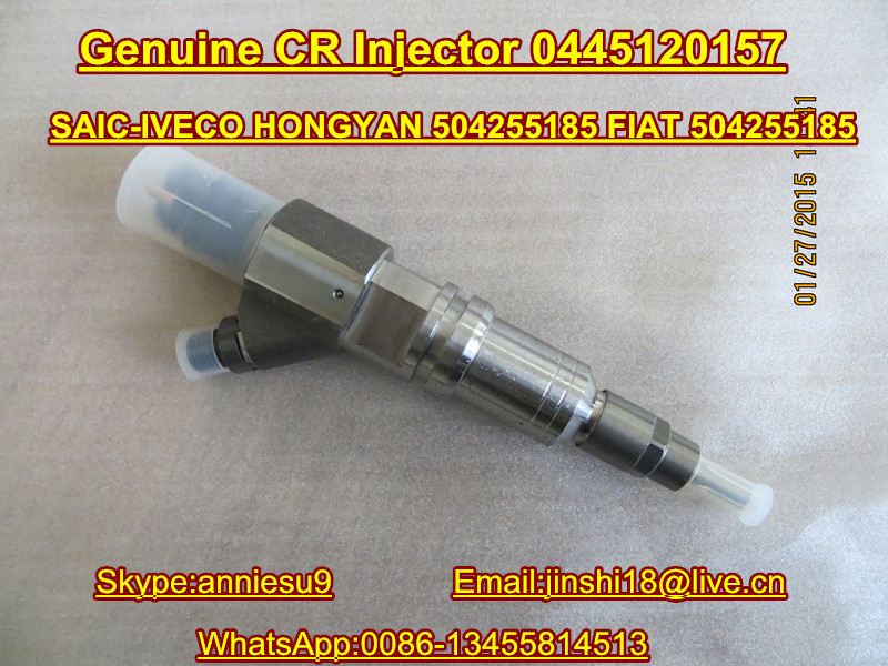 Genuine & New Common Rail Injector 0445120157 for SAIC-IVECO HONGYAN ...