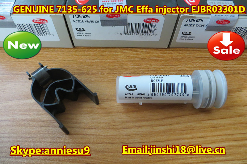 Delphi Genuine Common Rail Nozzle CVA Kits 7135-625 for JMC Effa ...