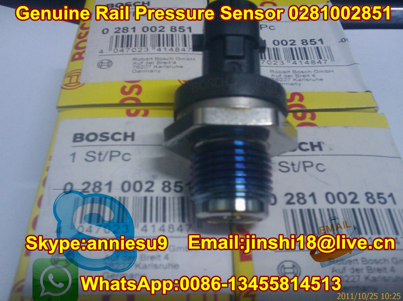 Bosch Genuine & New Rail Pressure Sensor 0281002851