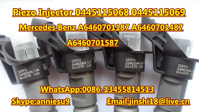 Bosch Genuine & New Piezo Injector 0445115068 0445115069 for Mercedes ...