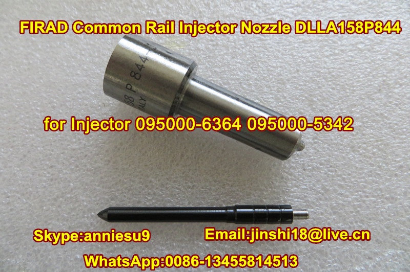 FIRAD Common Rail Injector Nozzle DLLA158P844 for Injector 095000-6364 ...
