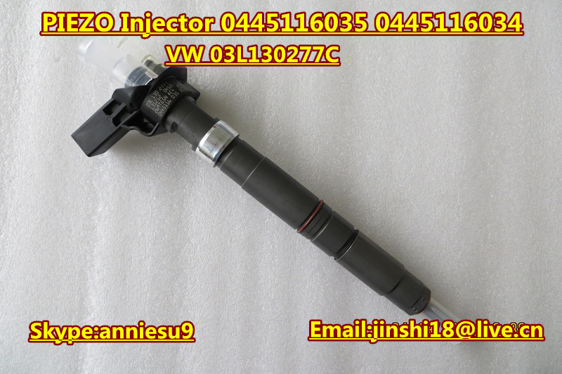 Bosch Genuine & New Piezo Fuel Injector 0445116035 0445116034 for VW ...