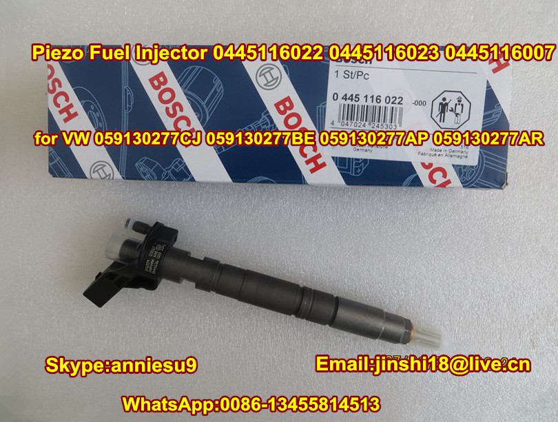 Bosch Original Piezo Injector 0445116022 0445116023 0445116007 for VW ...