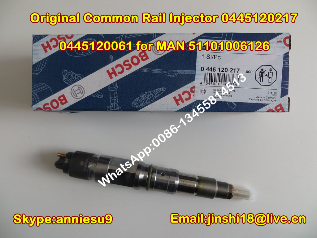 Bosch Original Common Rail Injector 0445120217 0445120061 0445120274 ...