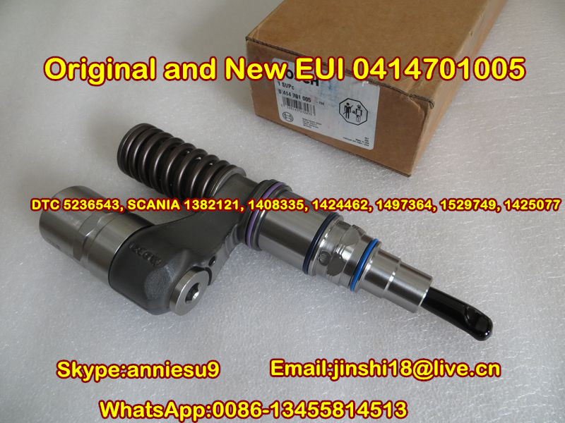 Bosch Original Electric Unit Injector /EUI 0414701005 for DTC 5236543 ...