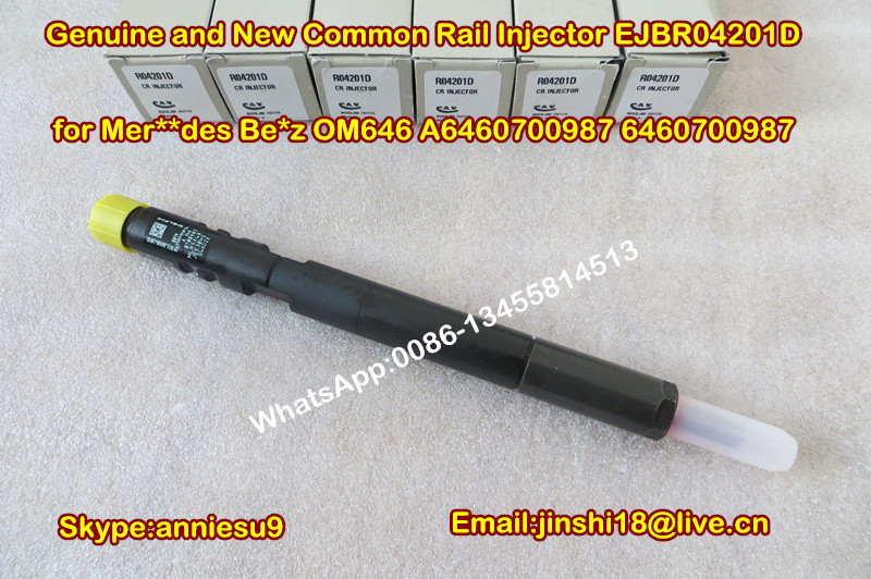 Delphi GENUINE Diesel Common Rail Injector EJBR04201D for Mercedes Benz ...