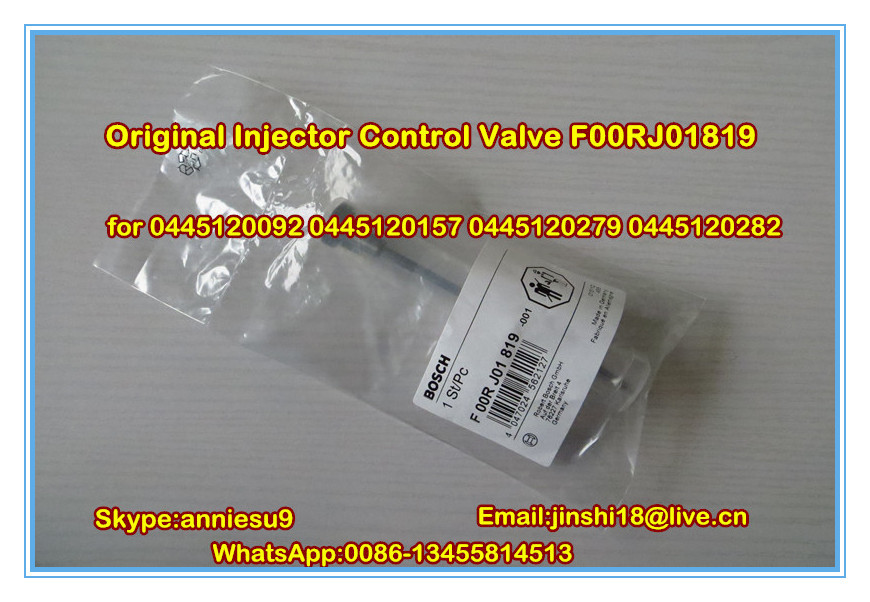 Bosch Common Rail Injector Control Valve F00RJ01819 for 0445120092 ...