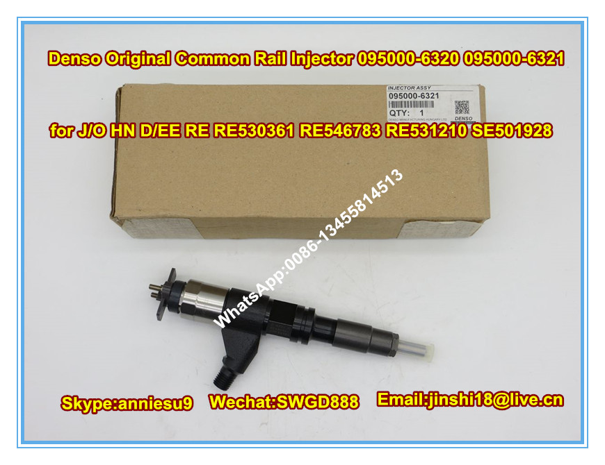 Denso Common Rail Injector 095000-6320 095000-6321 for J/O HN D/EE RE ...
