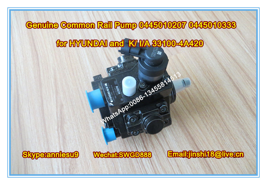 Bosch Genuine Common Rail Pump 0445010207 0445010333 for HYUNDAI & KIA ...