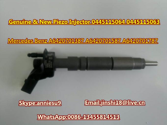 Genuine & New Piezo Injector 0445115064 0445115063 for Mercedes Benz ...