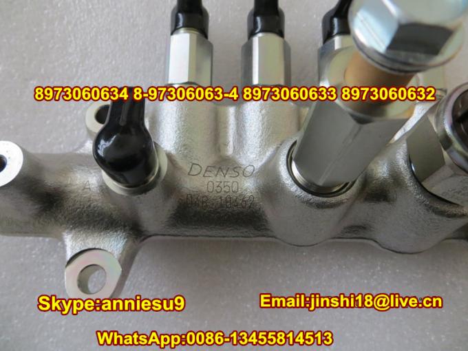 ISUZU 4HK1 Original Fuel Rail 8973060634 8-97306063-4 8973060633 8973060632