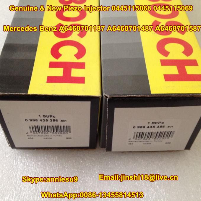 Bosch Genuine & New Piezo Injector 0445115068 0445115069 for Mercedes ...