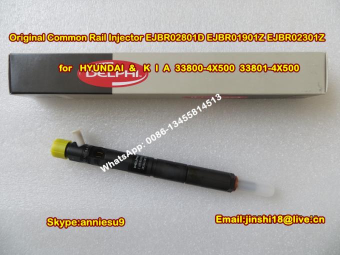 Delphi Original Common Rail Fuel Injector EJBR02801D EJBR01901Z ...