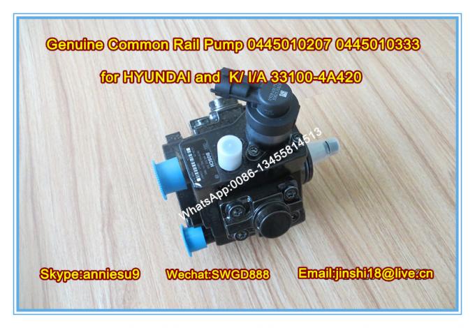 Bosch Genuine Common Rail Pump 0445010207 0445010333 for HYUNDAI & KIA ...